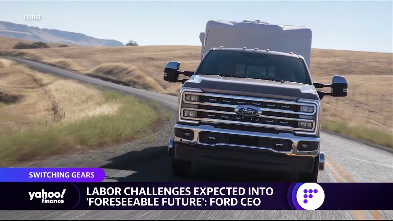 Ford CEO talks F-Series trucks, labor shortages, and EV prices - The ...