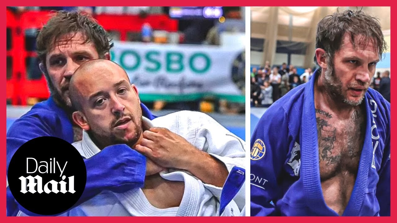 Tom Hardy stuns fans as he enters Jiu Jitsu competition and wins gold ...