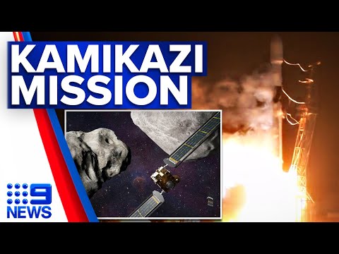 NASA spacecraft crashes into asteroid in world-first defence test | 9 ...