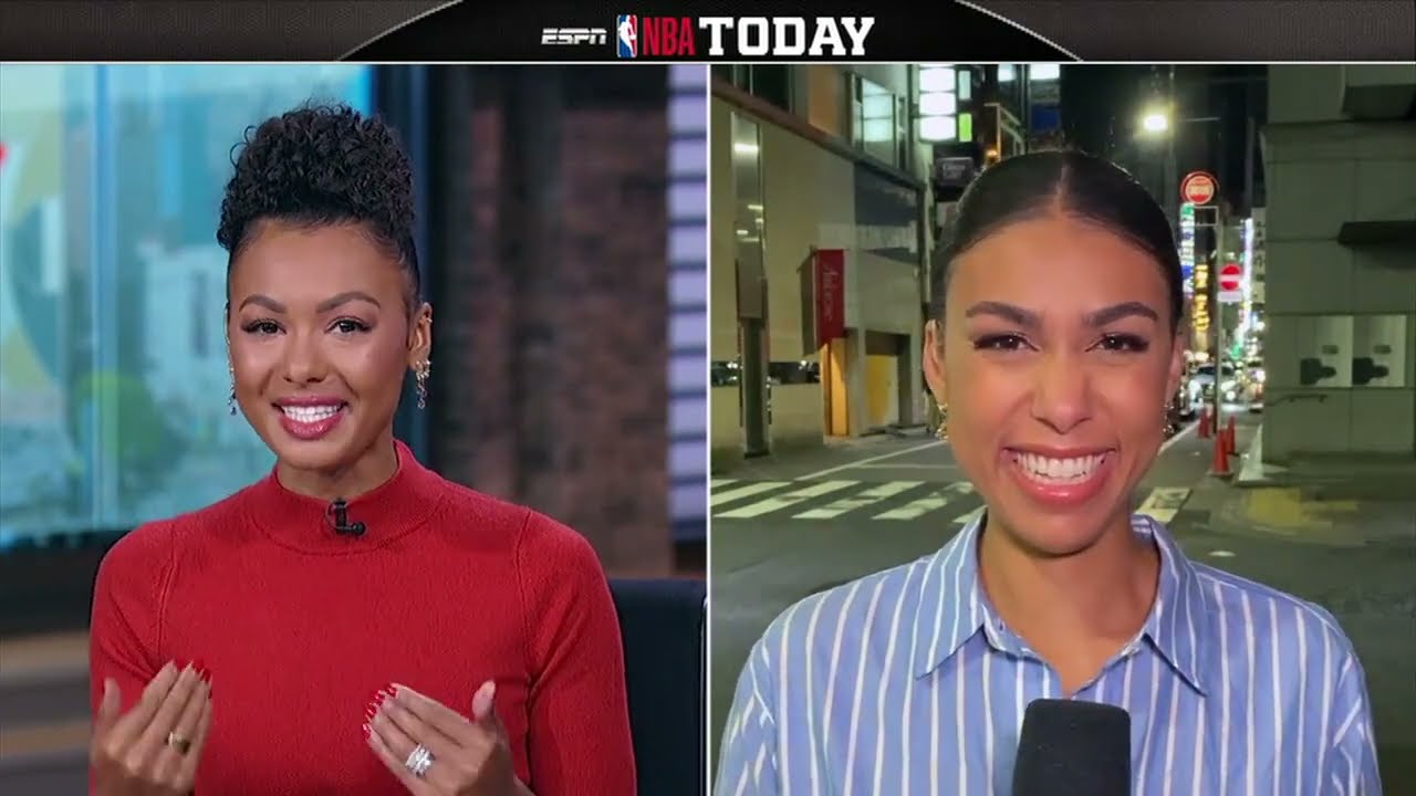 Kendra Andrews on Steph Curry & James Wiseman's performances vs. the ...
