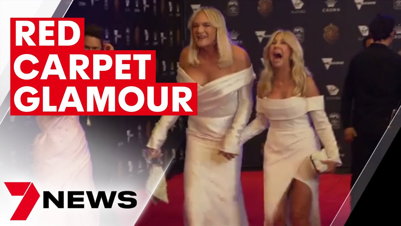 All the glitz and the glamour of the Brownlow Medal red carpet | 7NEWS ...