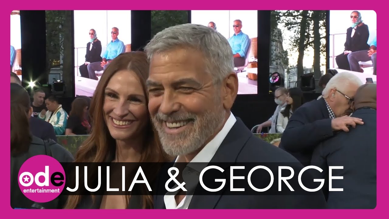 Julia Roberts & George Clooney Get the Giggles at Ticket to Paradise ...