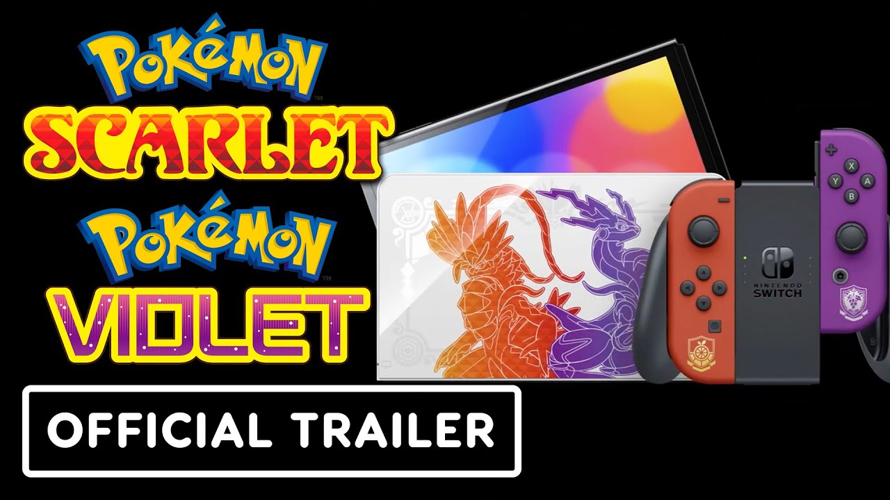 Nintendo Switch OLED Model: Pokemon Scarlet & Violet Edition - Official ...