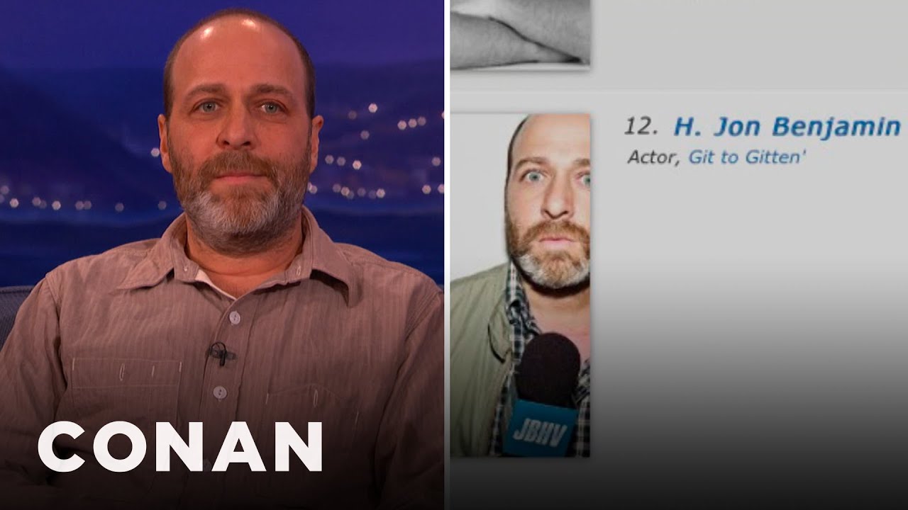 H. Jon Benjamin Is Thrilled To Be Named “An Essential Bear” | CONAN on ...