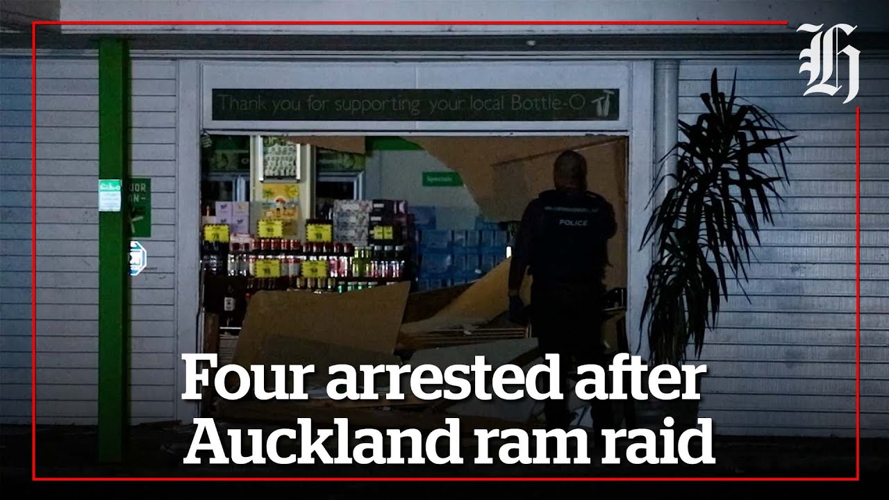 Four arrested after Auckland ram raid | nzherald.co.nz - The Global Herald