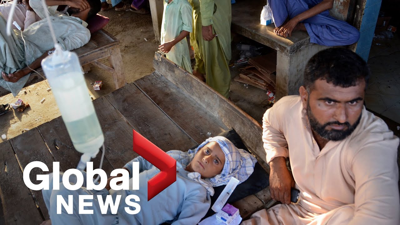Pakistan floods: Hundreds die as malaria, other diseases tear through ...