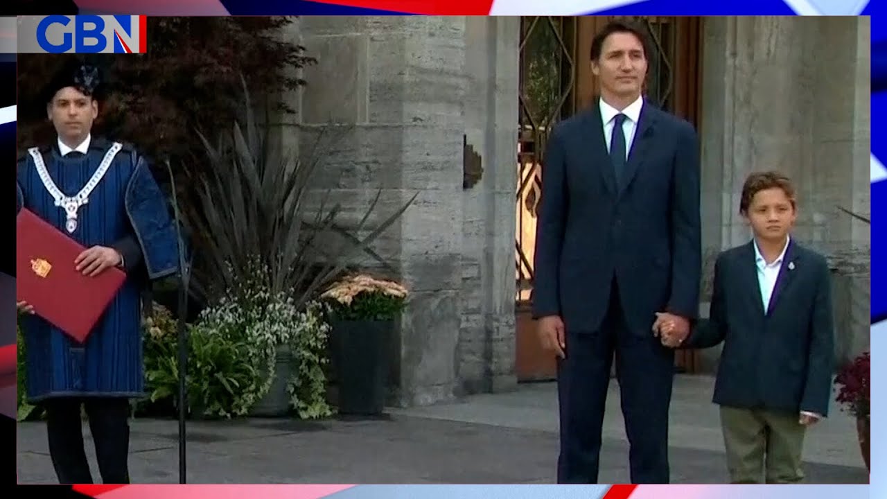 King Charles III is formally proclaimed in Ottawa, Canada as Justin ...