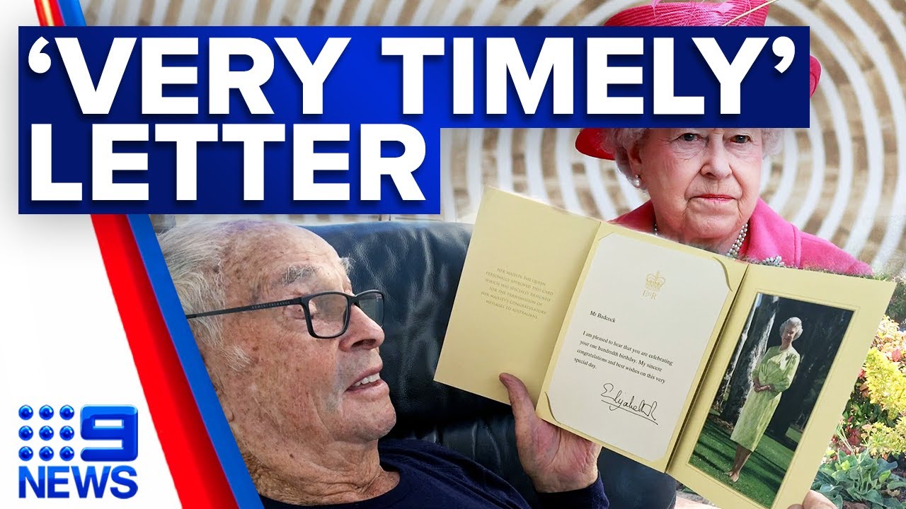 Aussie receives letter from Queen Elizabeth II hours before death ...