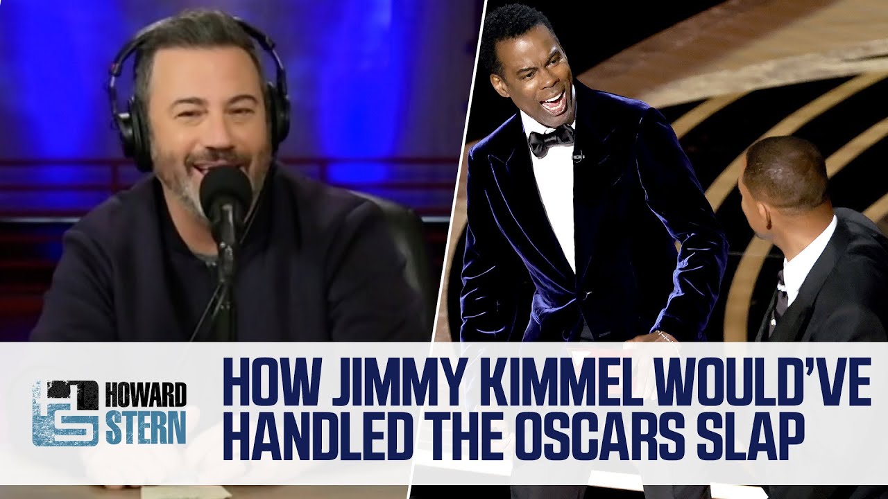 How Jimmy Kimmel Would Have Handled the Oscars Slap - The Global Herald