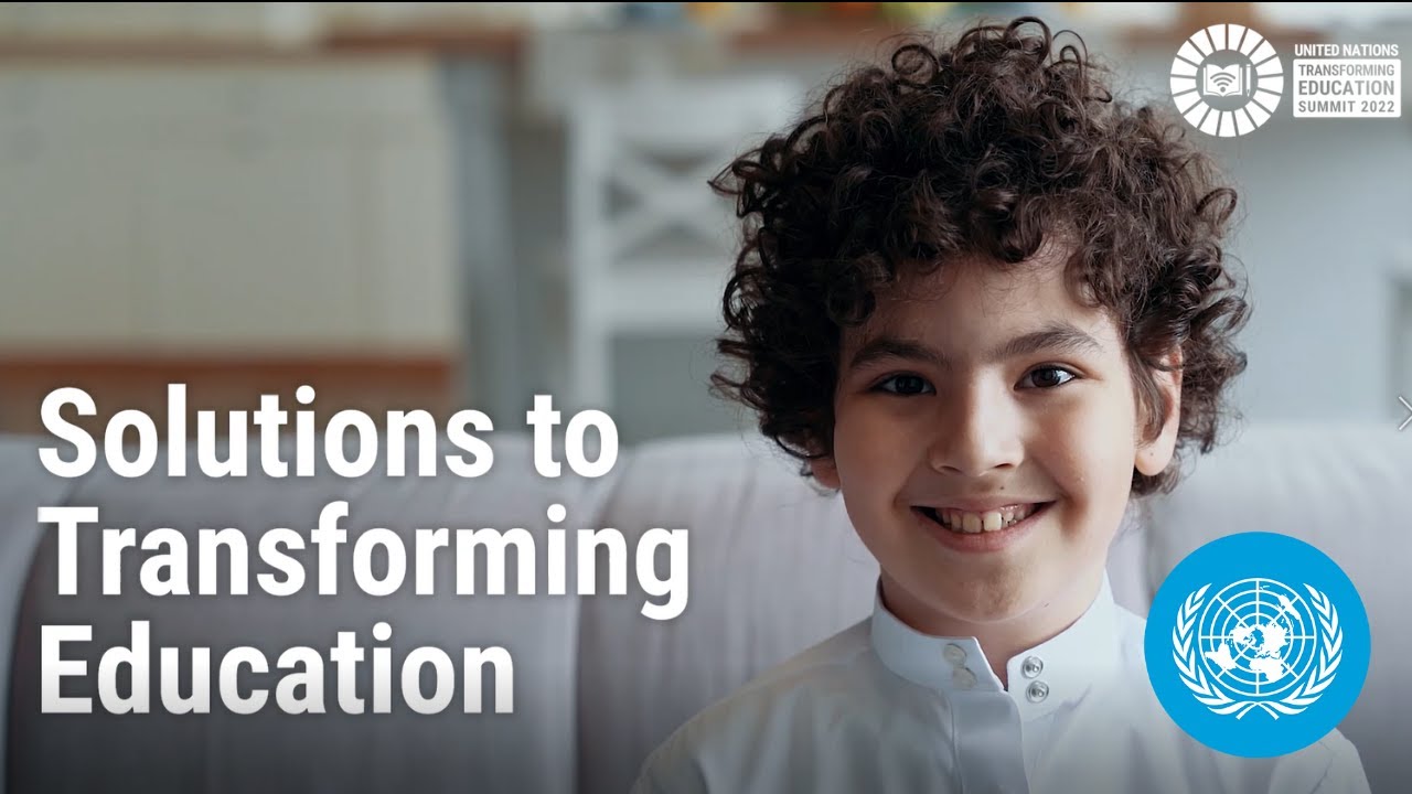 Thematic Action Tracks to Transform Education | Opening of the Summit ...