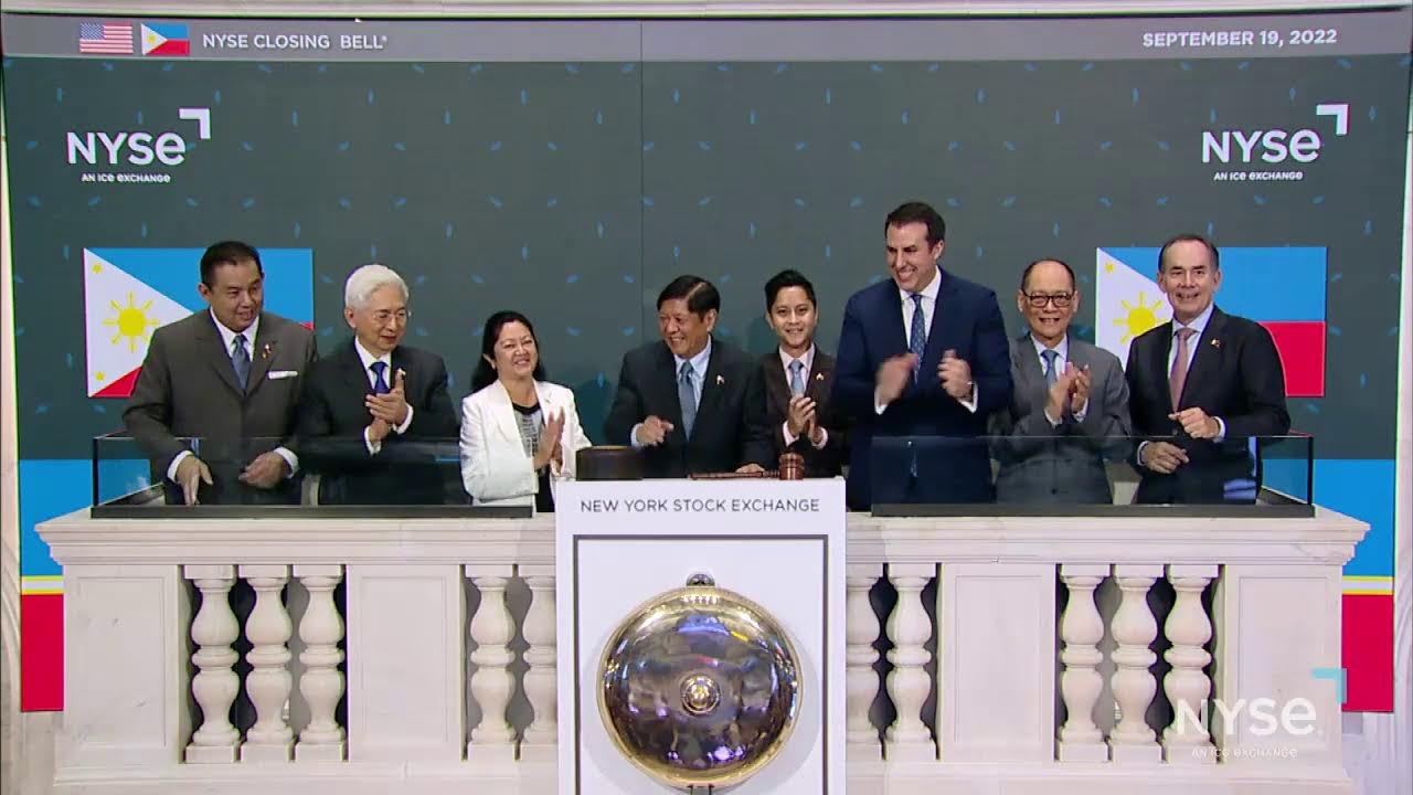 The NYSE welcomes the Republic of the Philippines to ring The Closing ...