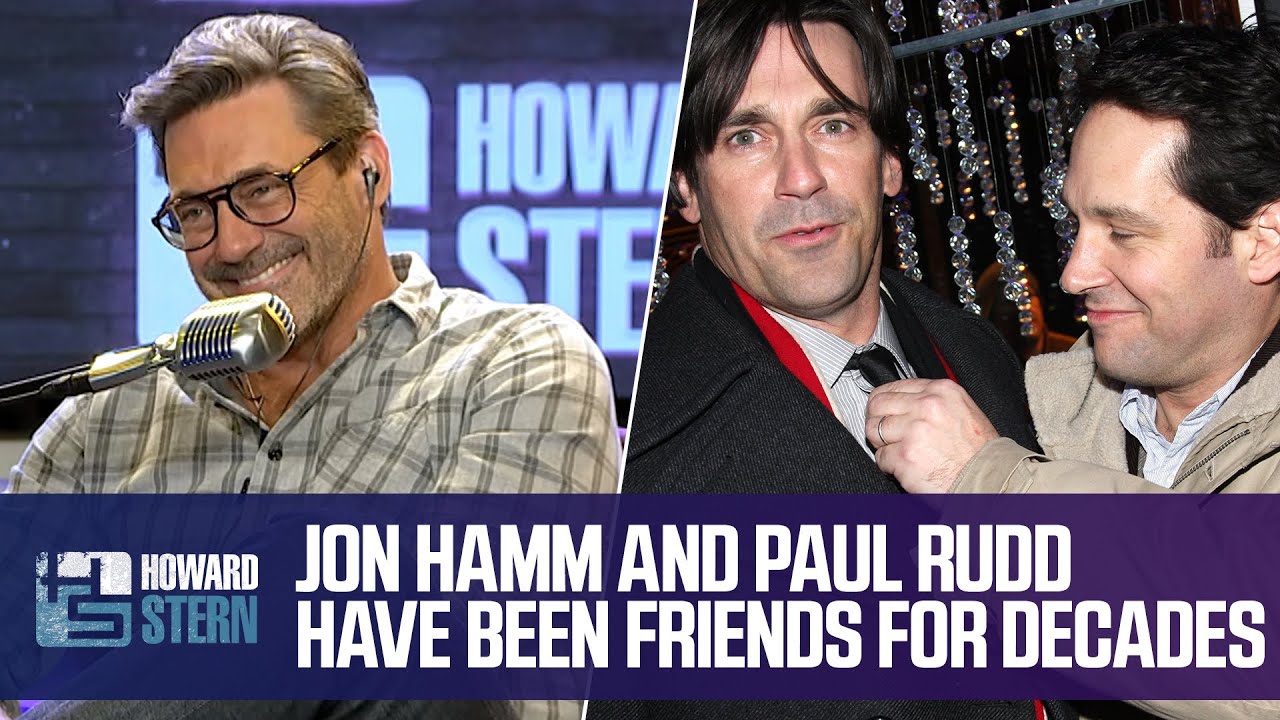 Jon Hamm and Paul Rudd Have Been Friends for 30 Years - The Global Herald