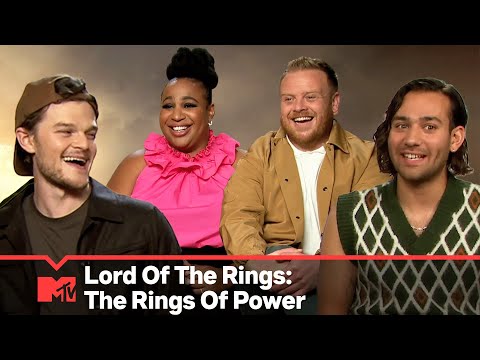 The Lord Of The Rings: The Rings Of Power Cast Play MTV Yearbook - The ...