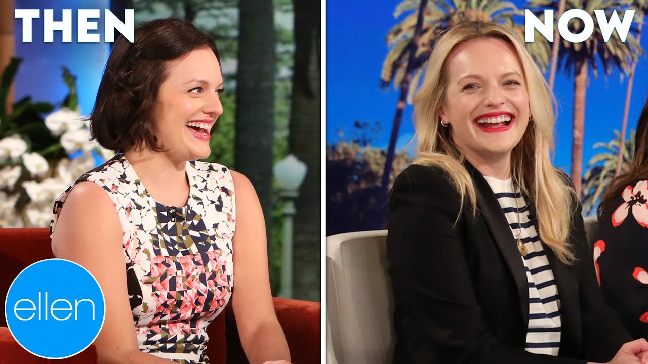 Then and Now: Elisabeth Moss' First and Last Appearances on 'The Ellen ...