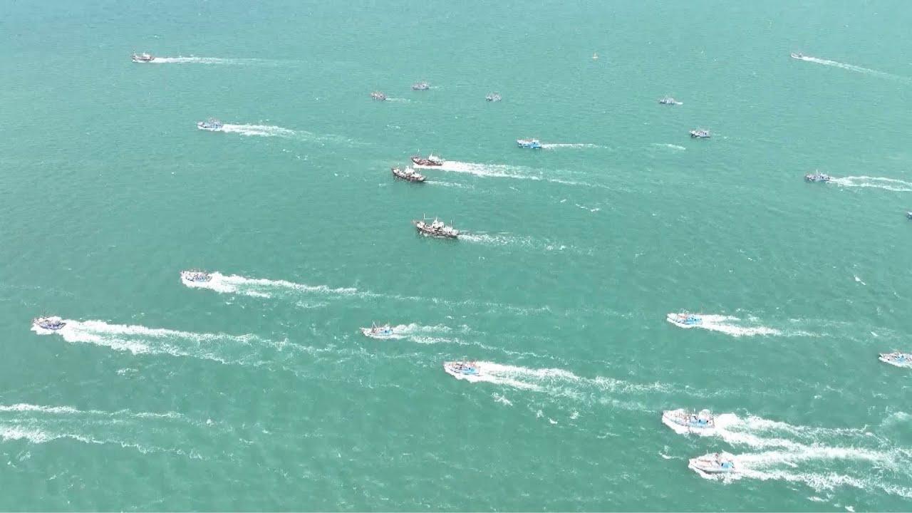 Fishing season kicks off in China's Yellow Sea, Bohai Sea - The Global ...