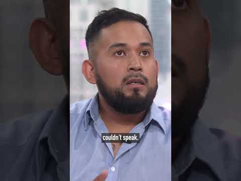 Uvalde Mural Artist Juan Velazquez Emotional Meeting With Alithia ...