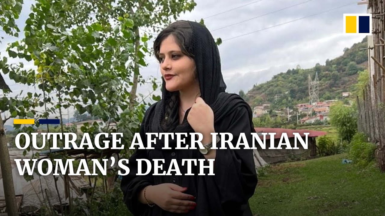 Iranian women join hijab-burning protest after Mahsa Amini dies while ...