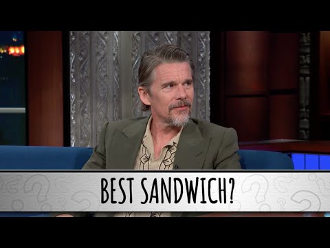 Ethan Hawke Takes The Colbert Questionert - Part 1 - The Global Herald