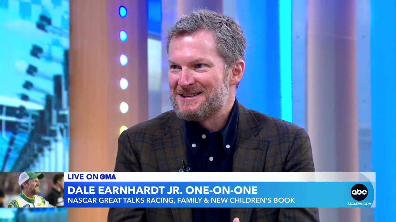 Dale Earnhardt Jr. talks about new children's book, 'Buster's Trip to ...