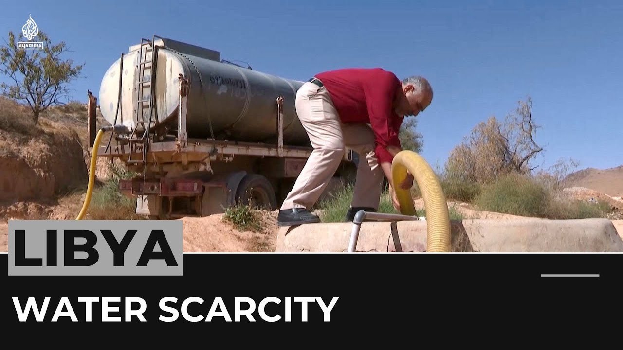 Libya water scarcity: Digging wells to access underground aquifers ...