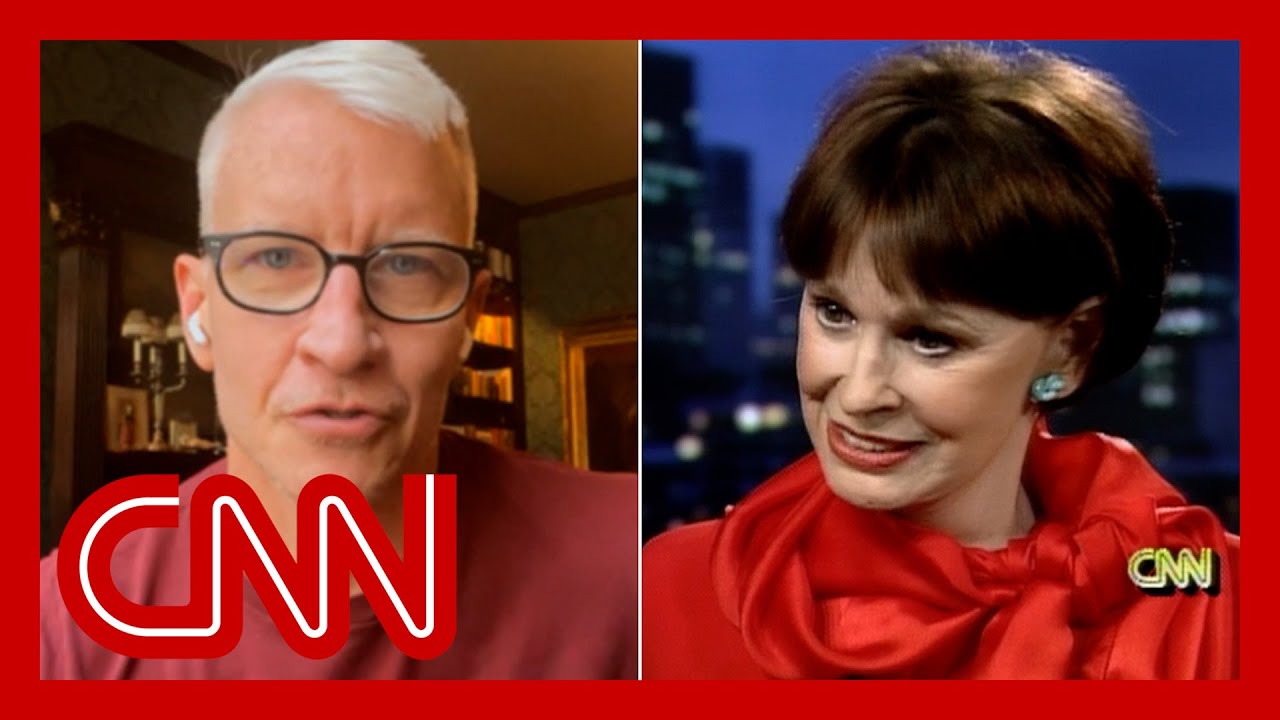 Anderson Cooper reacts to decades-old CNN clip of his mother - The ...