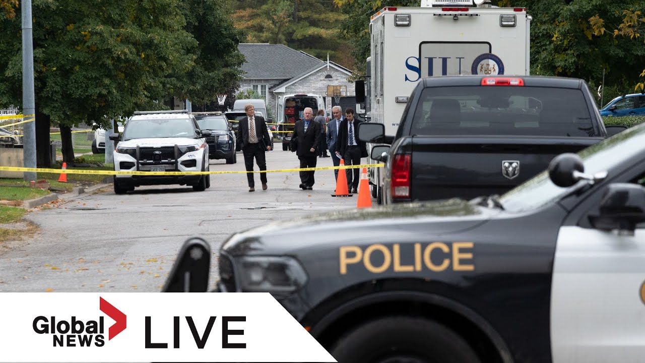 Police provide update after 2 officers killed in shooting in Innisfil ...