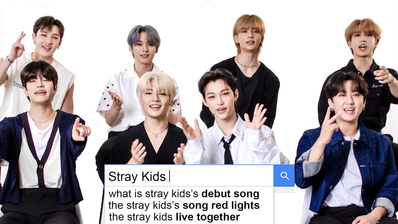 Stray Kids Answer the Web's Most Searched Questions | WIRED - The ...
