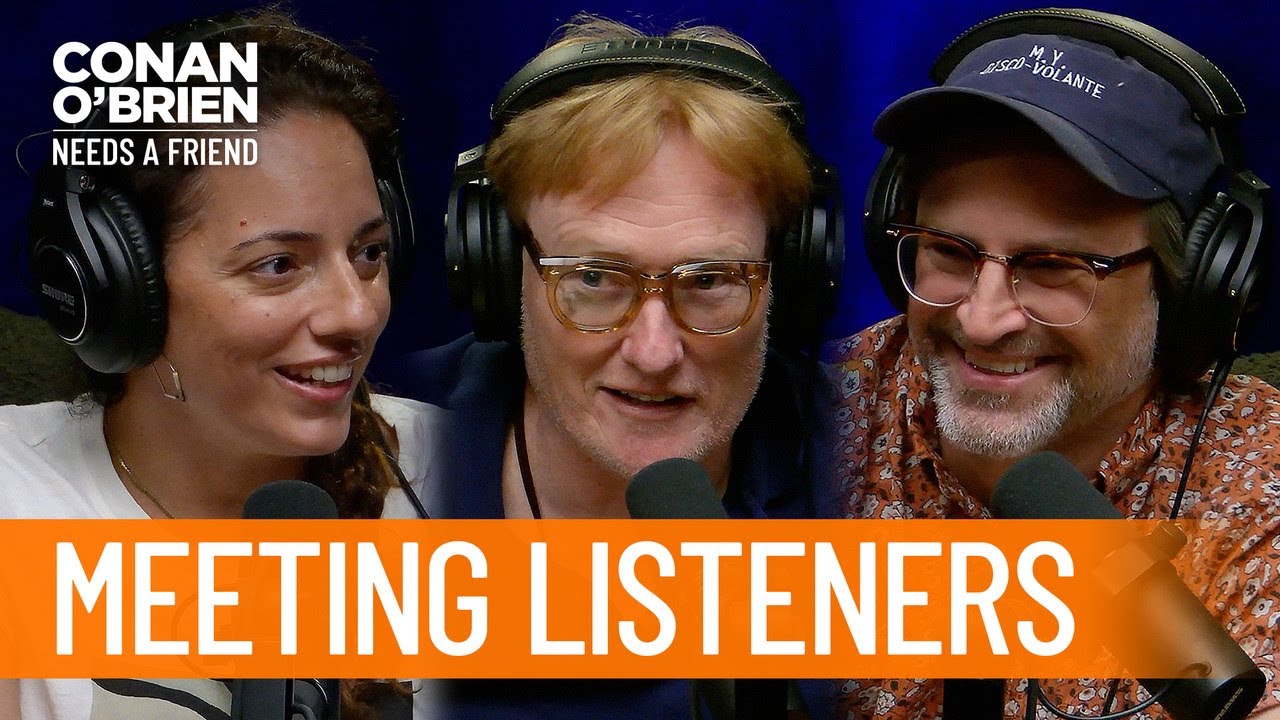 Conan Bumped Into A Fan Who Was Listening To His Podcast | Conan O ...