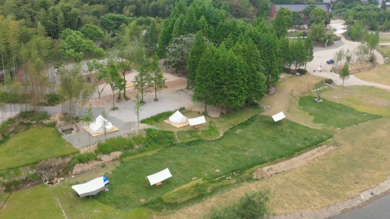 Rural eastern China village turned into prime camping destination - The ...