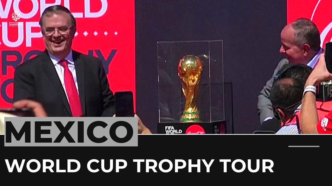 World Cup 2022 trophy: Latin America tour kicks off in Mexico - The ...