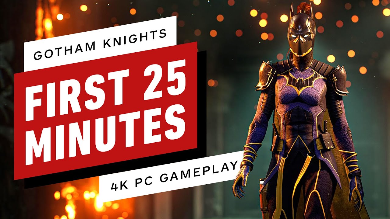 Gotham Knights: First 25 Minutes of PC Gameplay in 4K 60FPS (Max ...