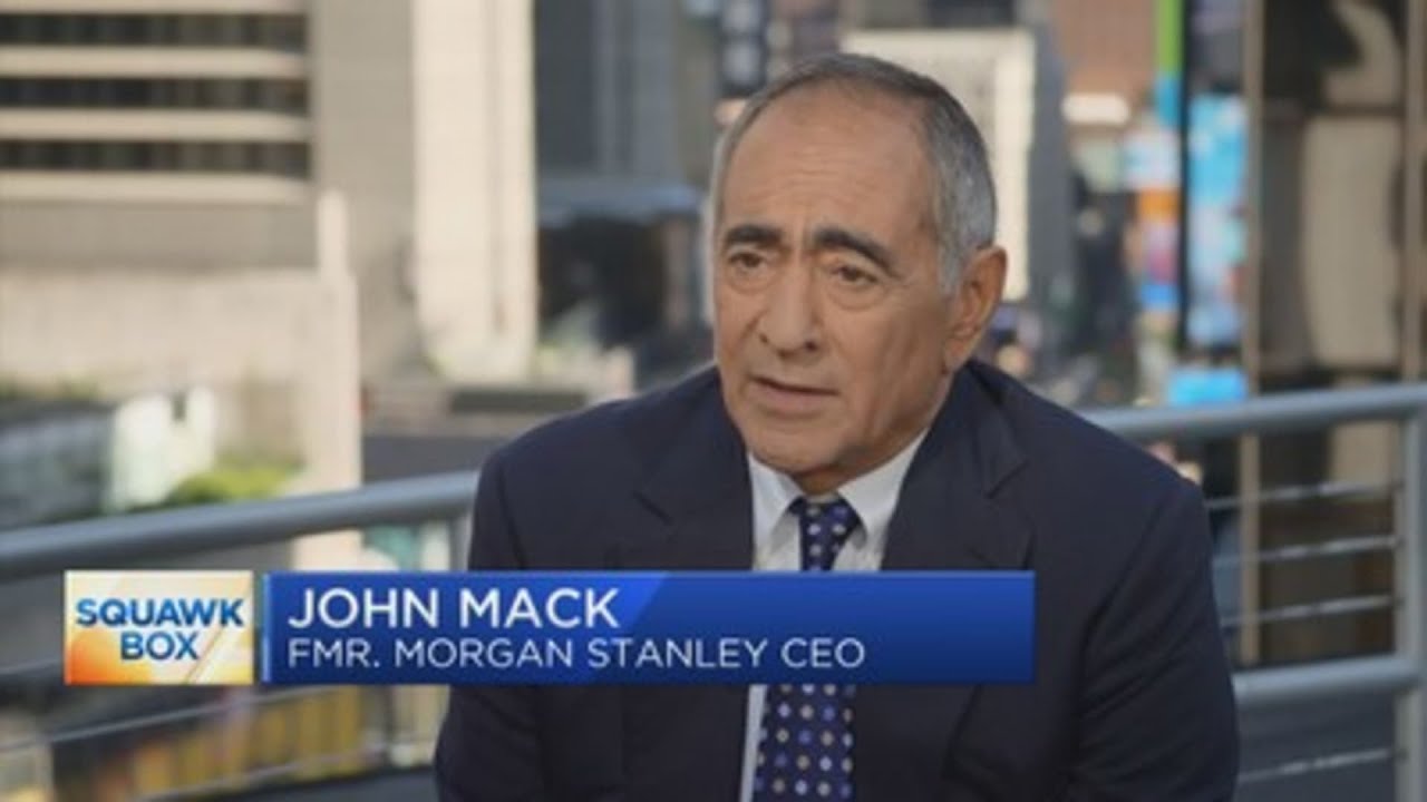 Former Morgan Stanley CEO John Mack on lessons from the 2008 financial ...