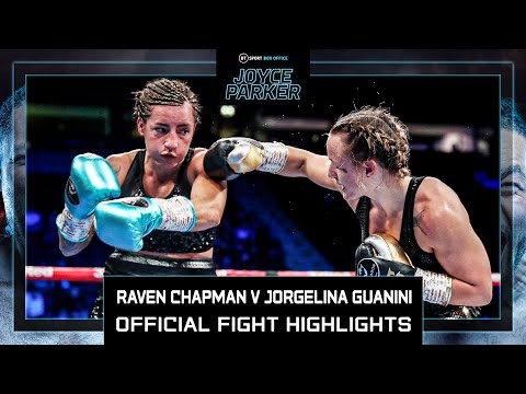 'The Omen' secures the WBC title | Raven Chapman v Jorgelina Guanini ...