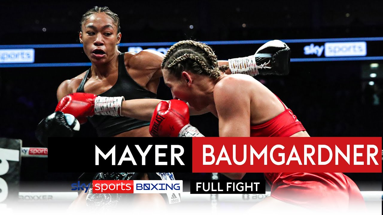 FULL FIGHT! Mikaela Mayer vs Alycia Baumgardner | Unification Title ...