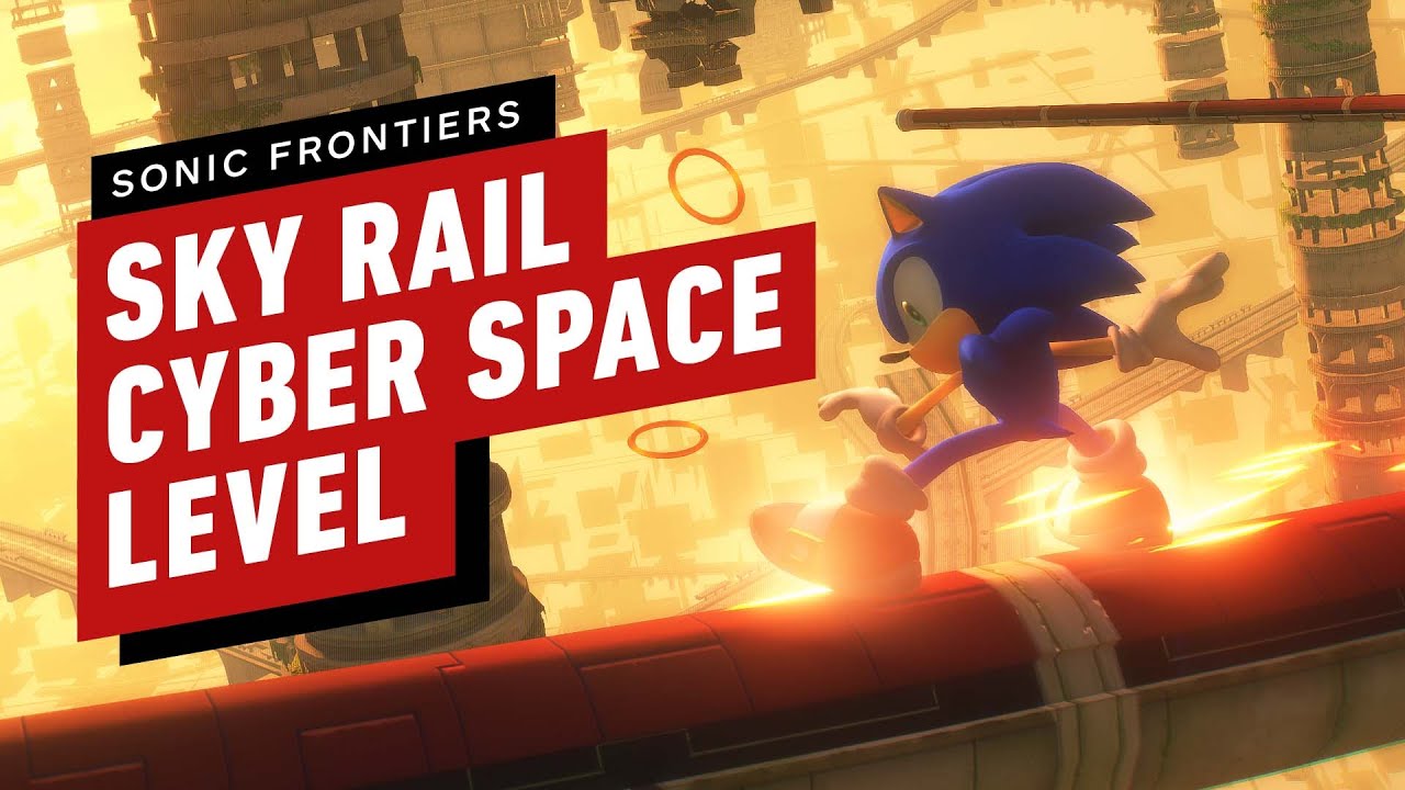 Sonic Frontiers Gameplay Sonic Adventure 2 S Sky Rail Meets Cyber