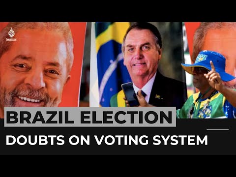 Brazil election: Bolsonaro questions electronic voting system - The ...