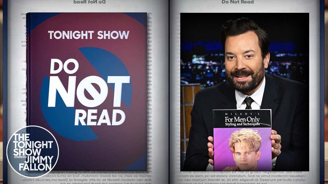 Do Not Read: Tucked Up in Bed, Disguise Techniques | The Tonight Show ...