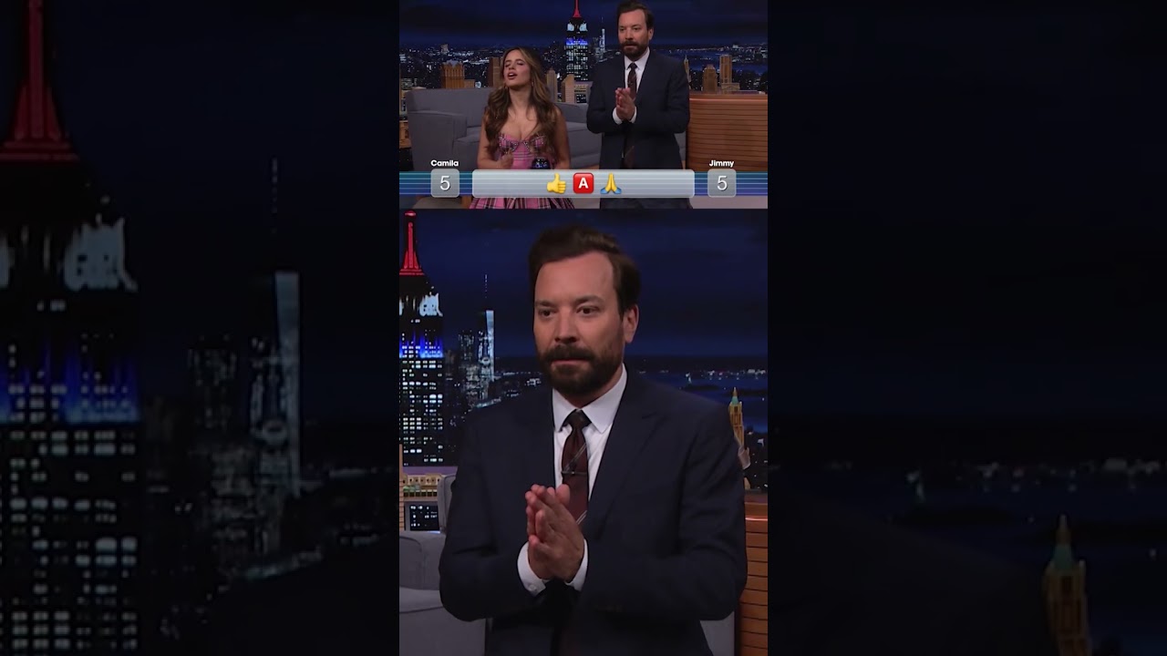 #CamilaCabello and Jimmy attempt to guess song titles based on emojis ...