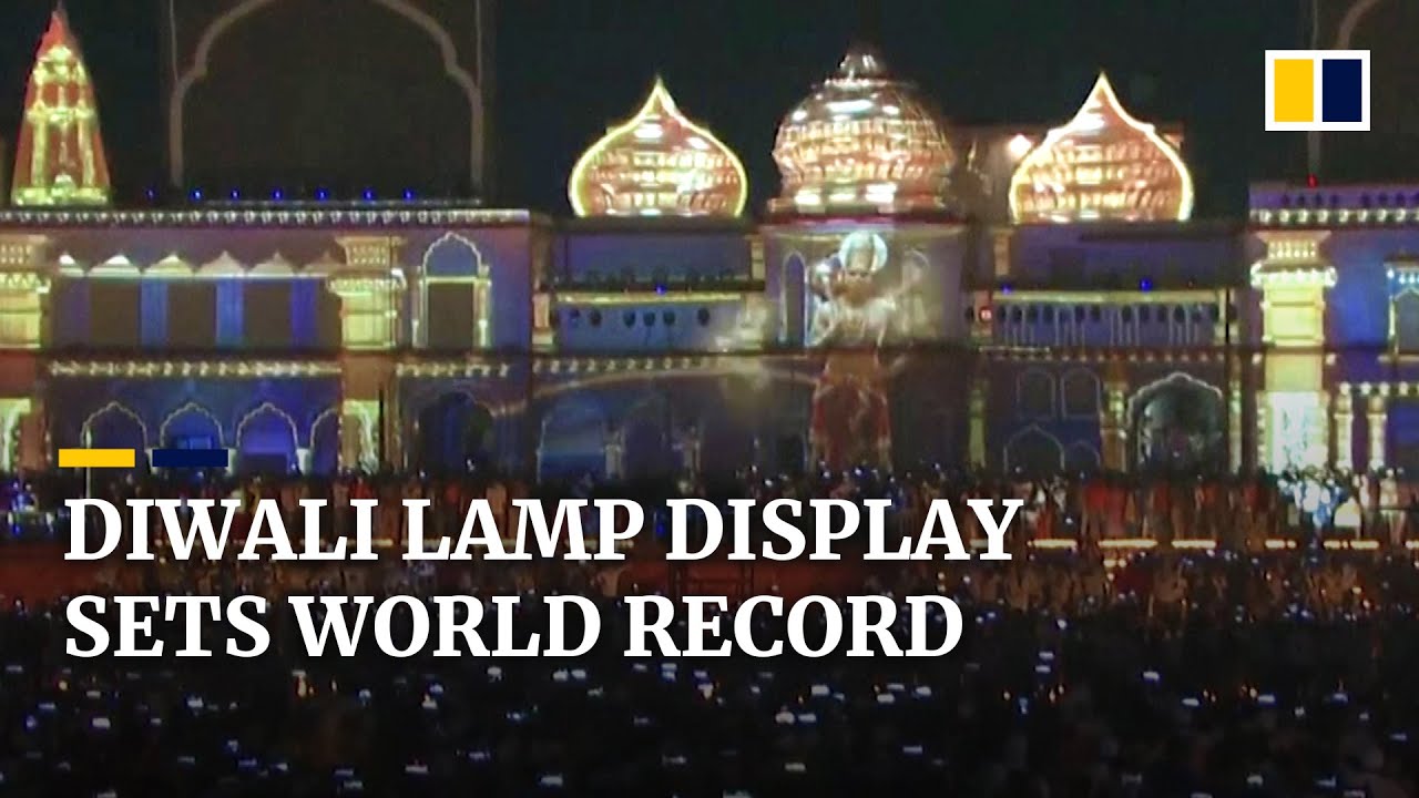 Indian city of Ayodhya breaks own Guinness record with nearly 1.5 ...