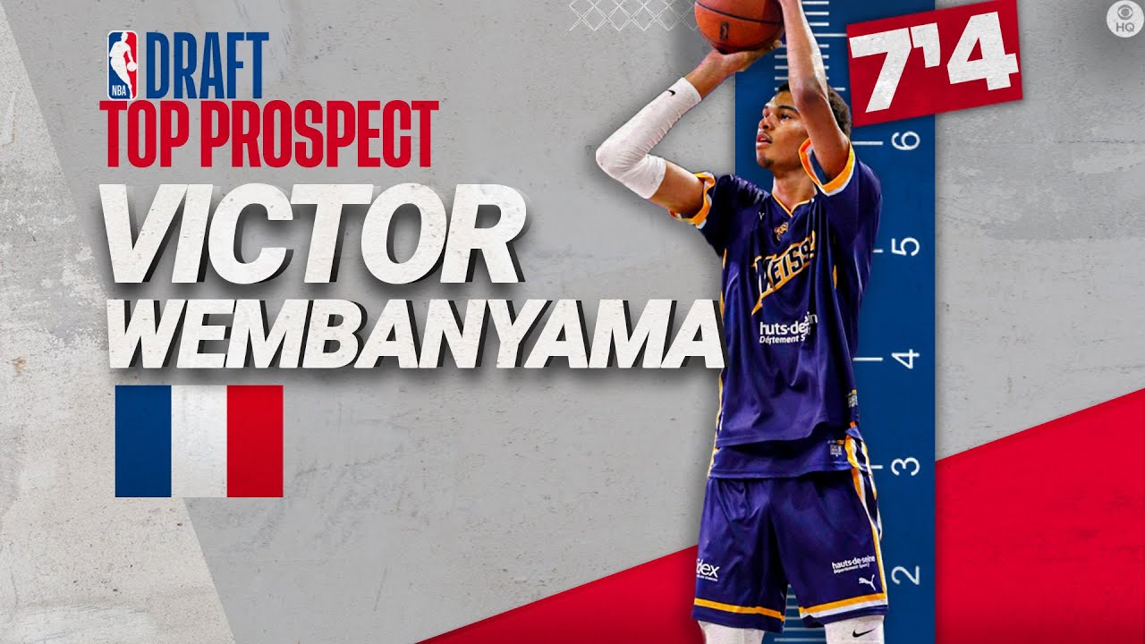 Victor Wembanyama is CLEAR NO. 1 in Prospect Rankings [2023 NBA Draft] | CBS Sports HQ - The ...