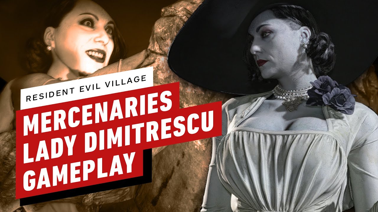 Resident Evil Village: Mercenaries Lady Dimitrescu Gameplay - The Global Herald