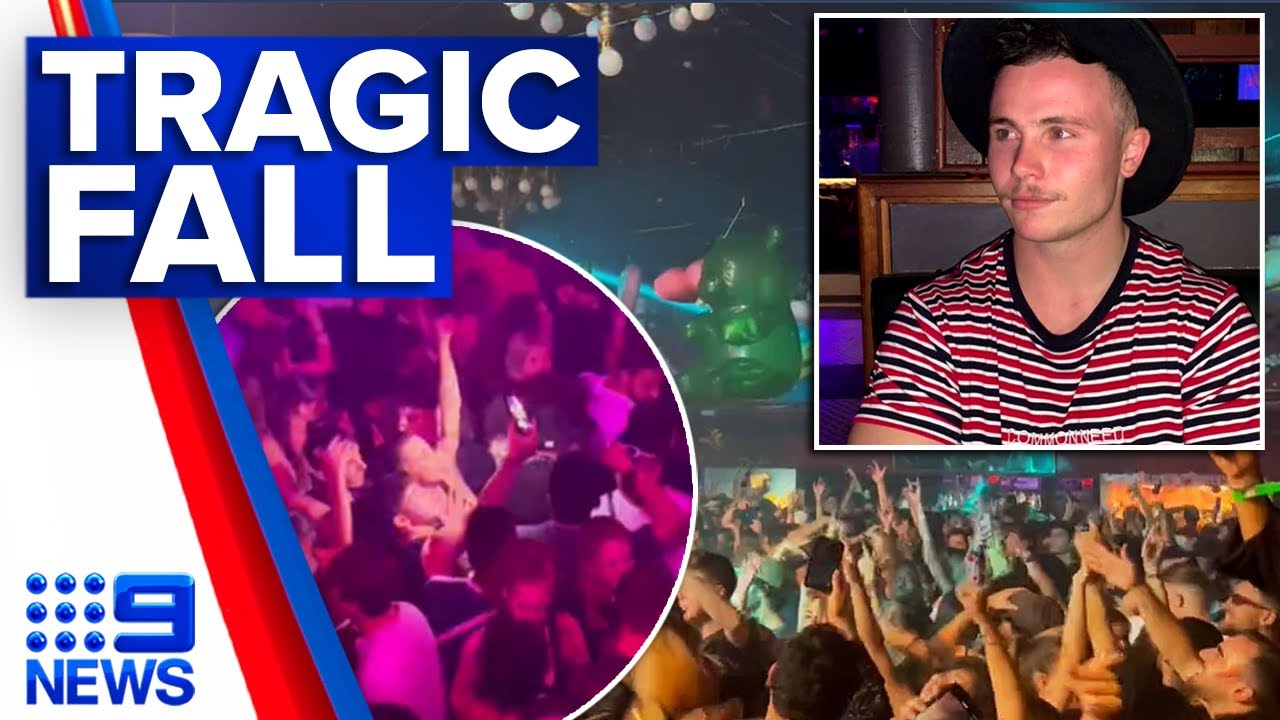 Final moments before Liam Hampson's fatal fall captured on CCTV | 9 ...