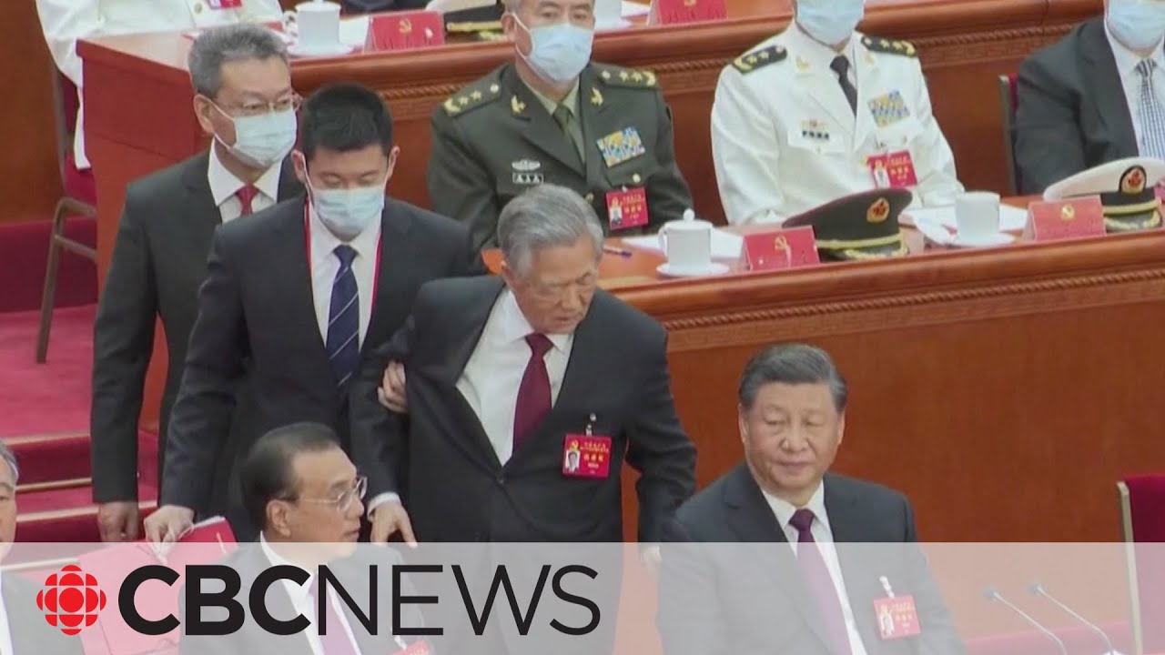 Hu Jintao escorted out of China party congress - The Global Herald