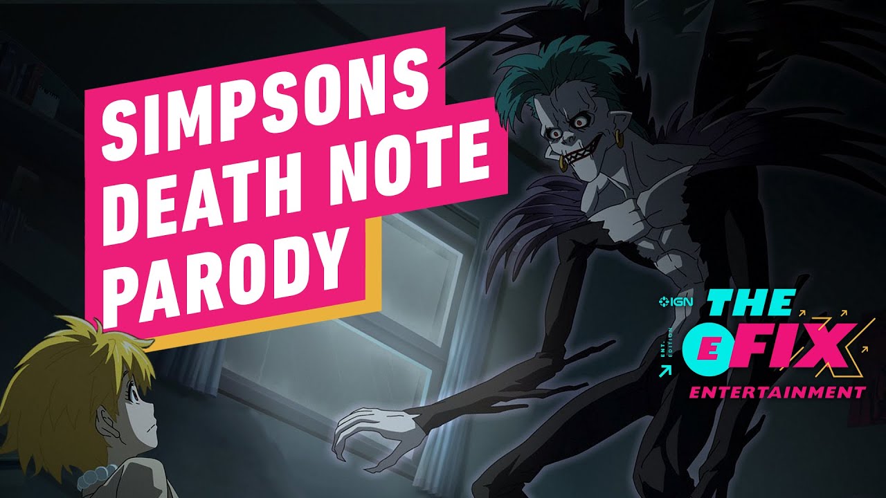 The Simpsons' Death Note Parody Was Animated By the Original Anime ...
