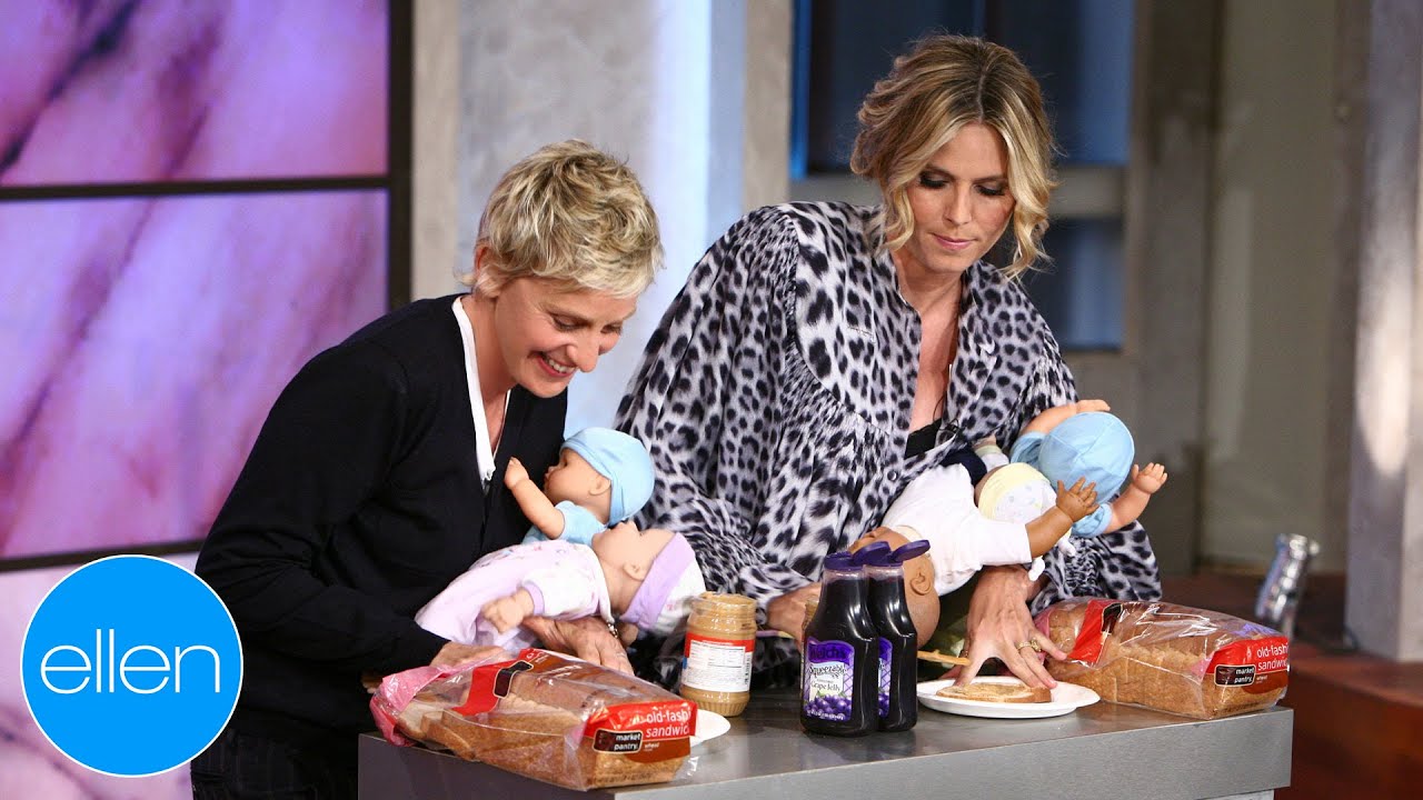 Heidi Klum Plays a Baby Game on (Season 7) - The Global Herald