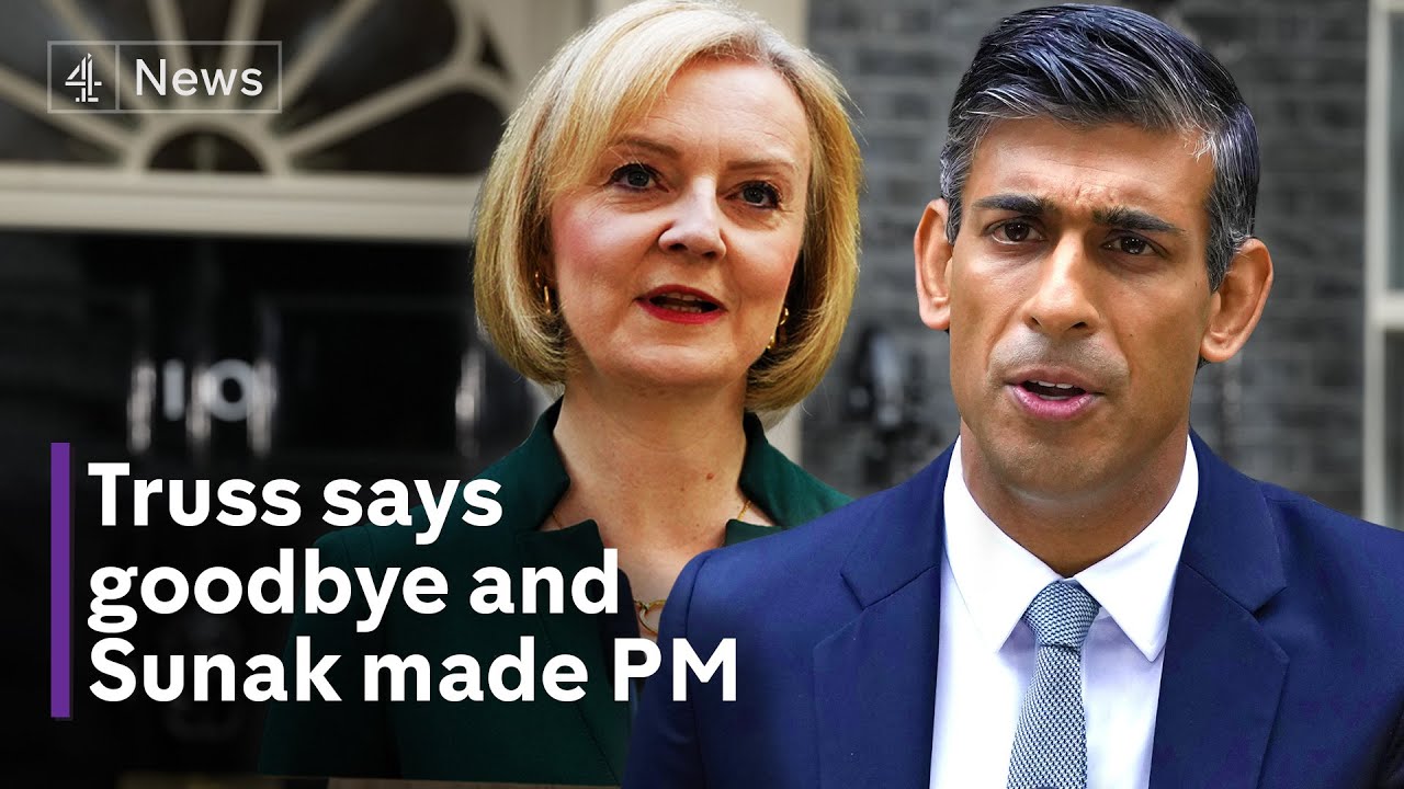Rishi Sunak officially made Prime Minister as Liz Truss resigns - The ...