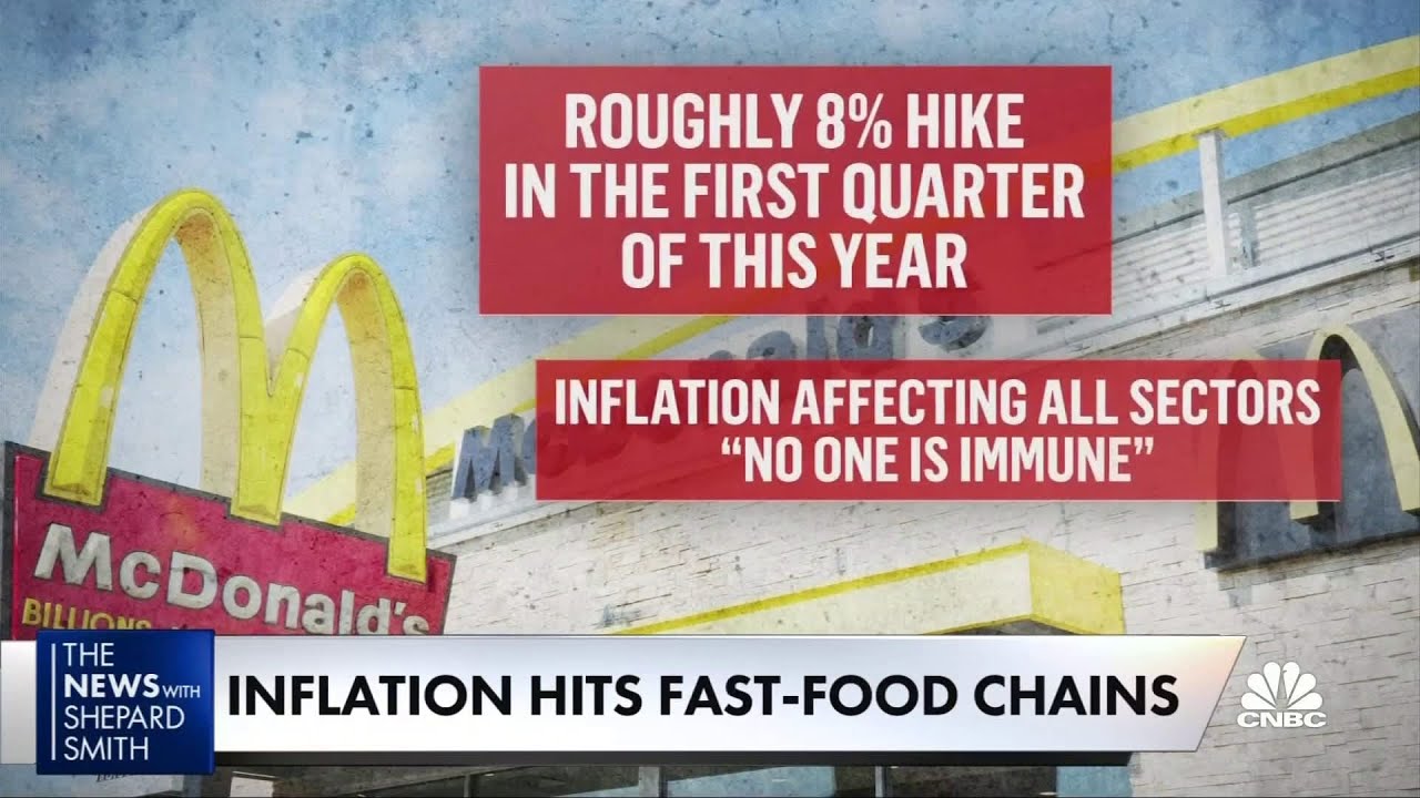Inflation hits fast food chains - The Global Herald