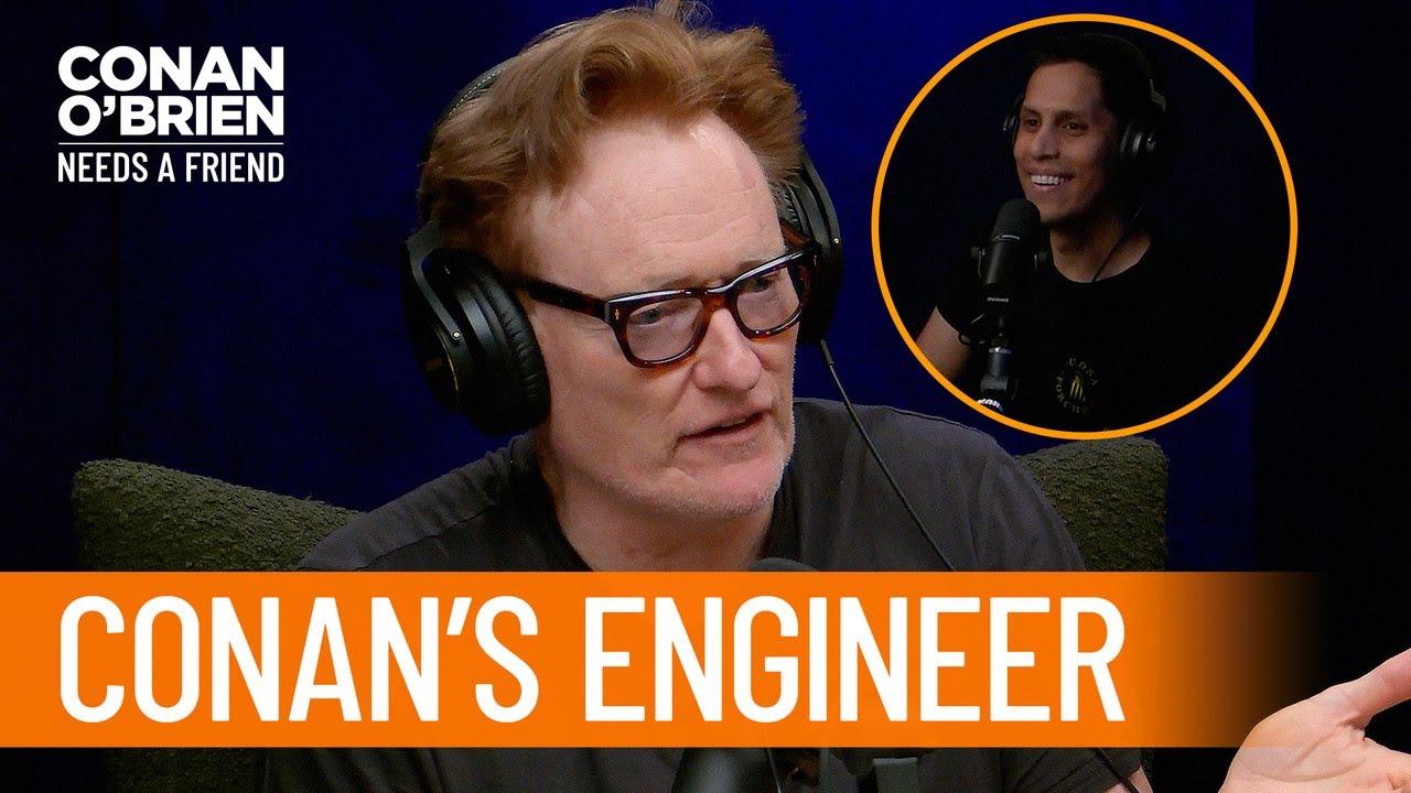 Conan Calls Out His Audio Engineer's "Aggressive" Music Choices | Conan ...