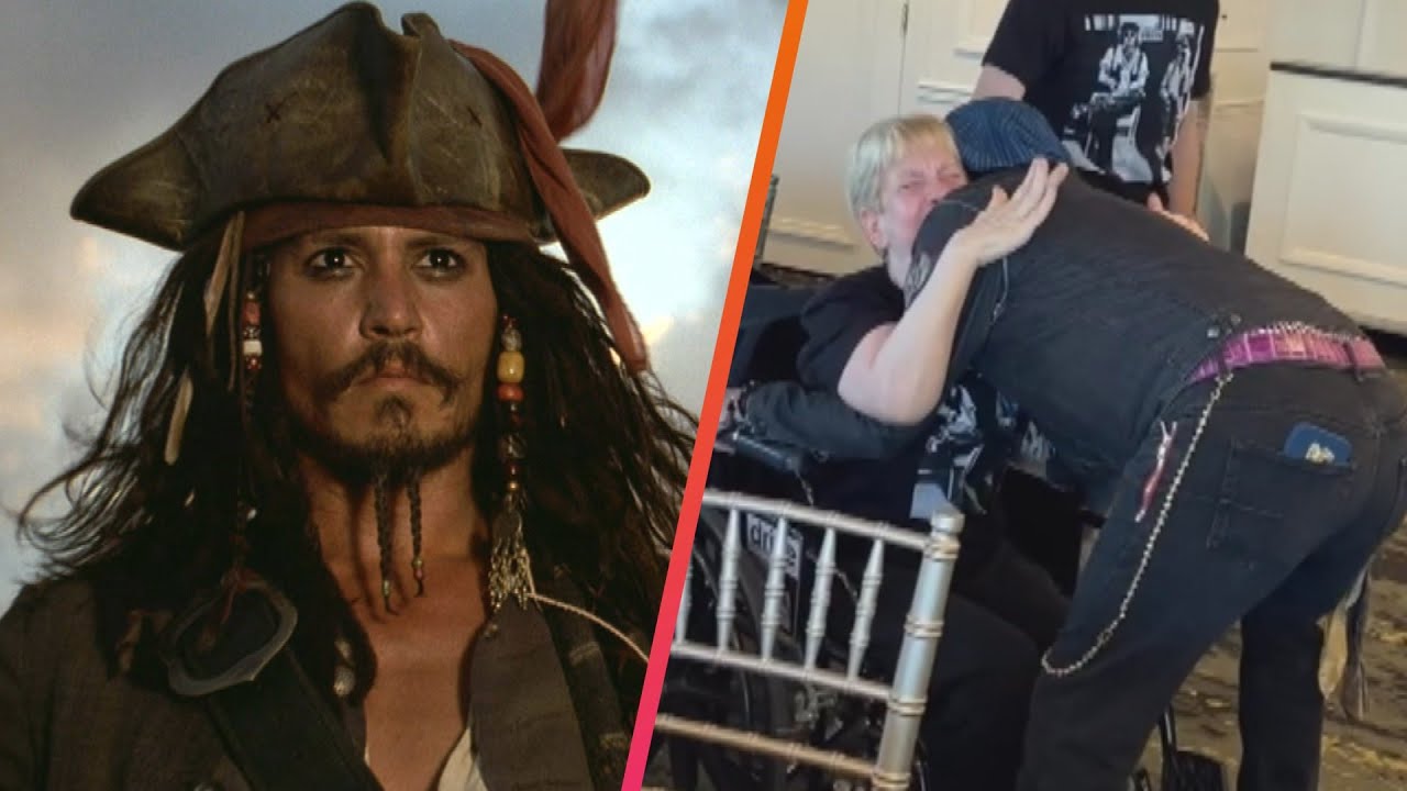 Johnny Depp Channels Jack Sparrow During EMOTIONAL Fan Encounter - The ...