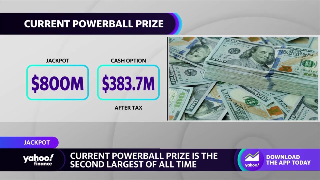 Powerball Jackpot Prize Of 800 Million Is Second Largest Of All Time